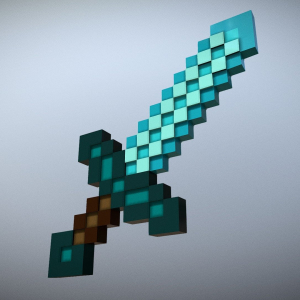 Cómo hacer una espada en Minecraft